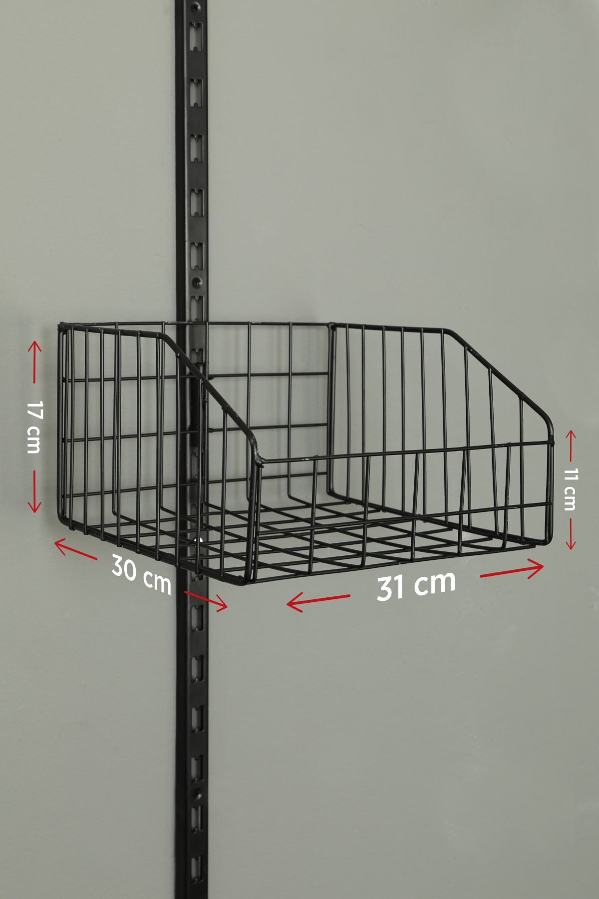 Hooked Wire Basket - Rack Modern