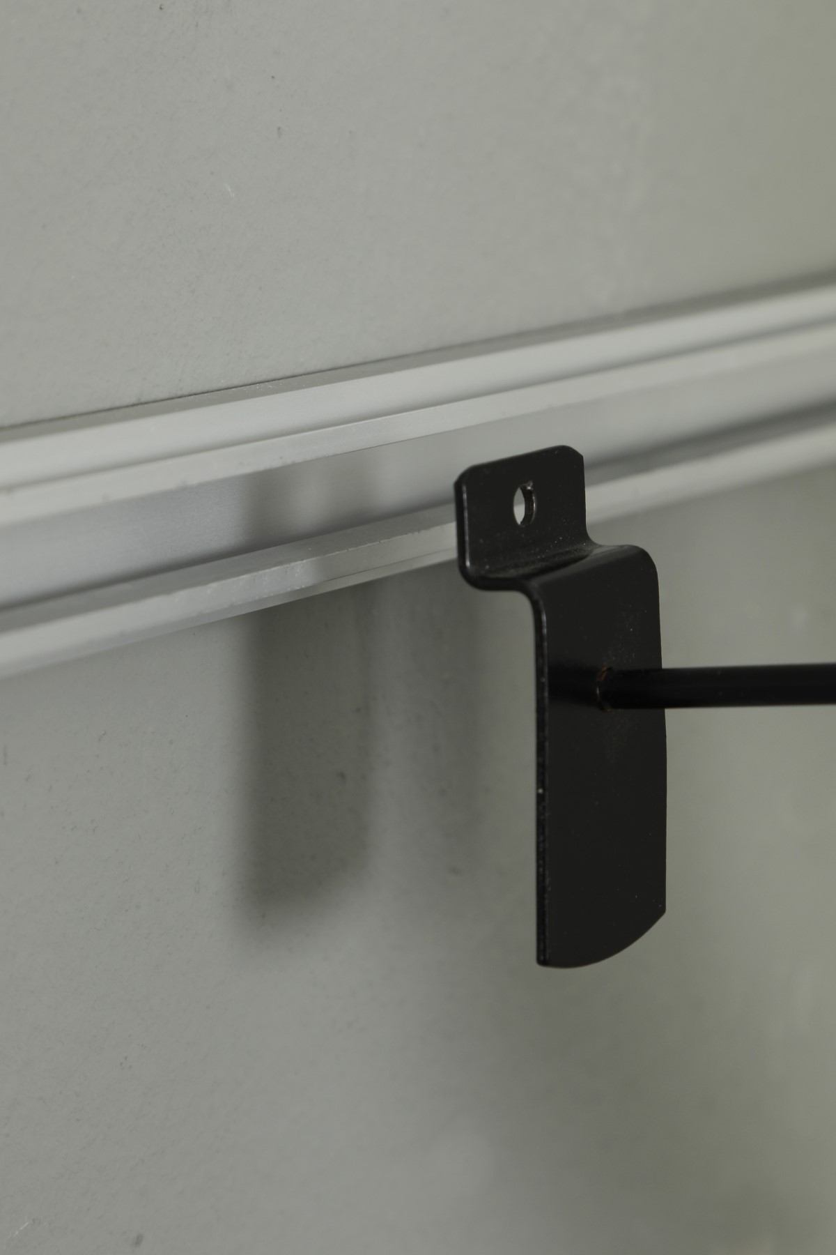 Black Hook for Slatwall Panel - Rack Modern