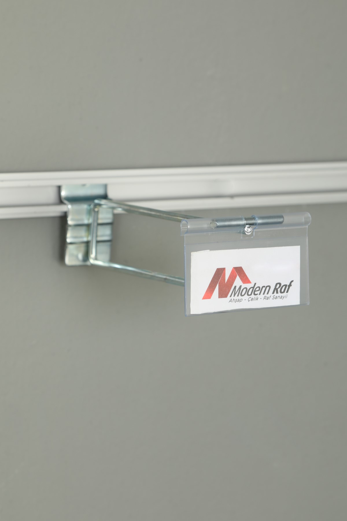 Hook with Label for Slatwall Panel - Rack Modern