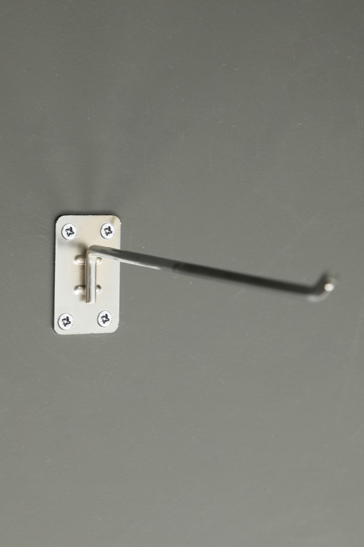 Chrome Hook for Particle Board and Wall Mounting - Rack Modern