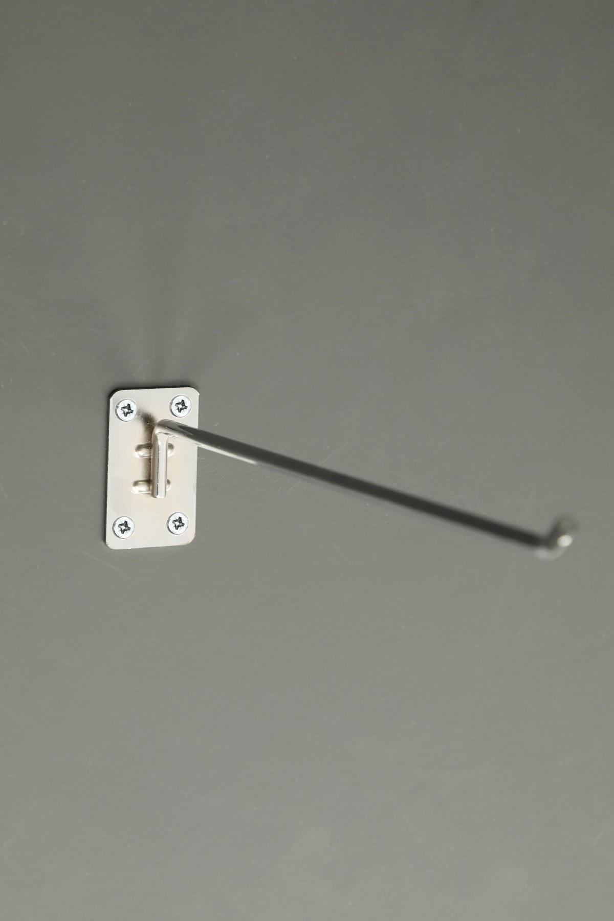 Chrome Hook for Particle Board and Wall Mounting - Rack Modern