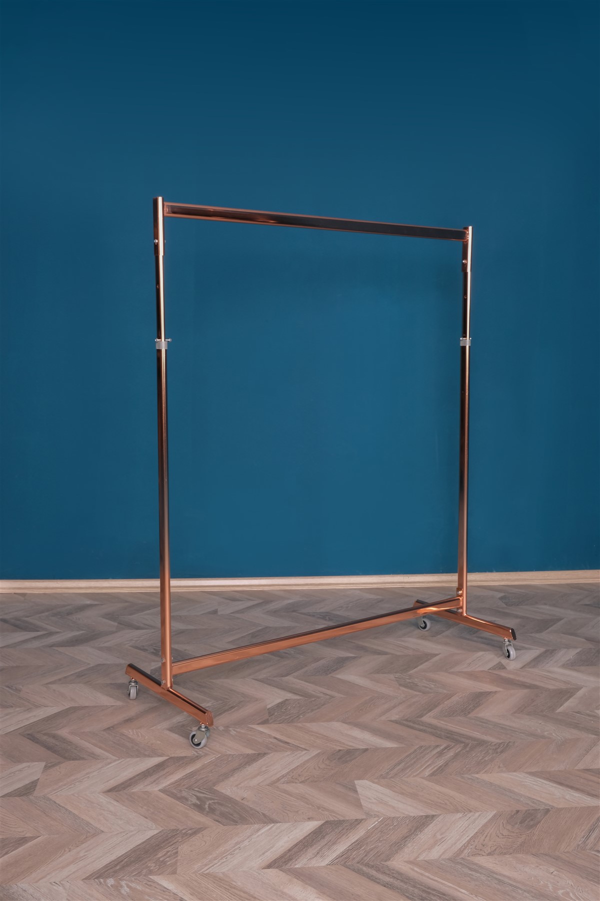 Single Adjustable Luxury Hanger Copper Plating - Rack Modern