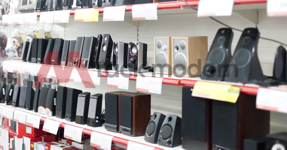 Wholesale Electronics Store Fixtures for European Markets - Rack Modern
